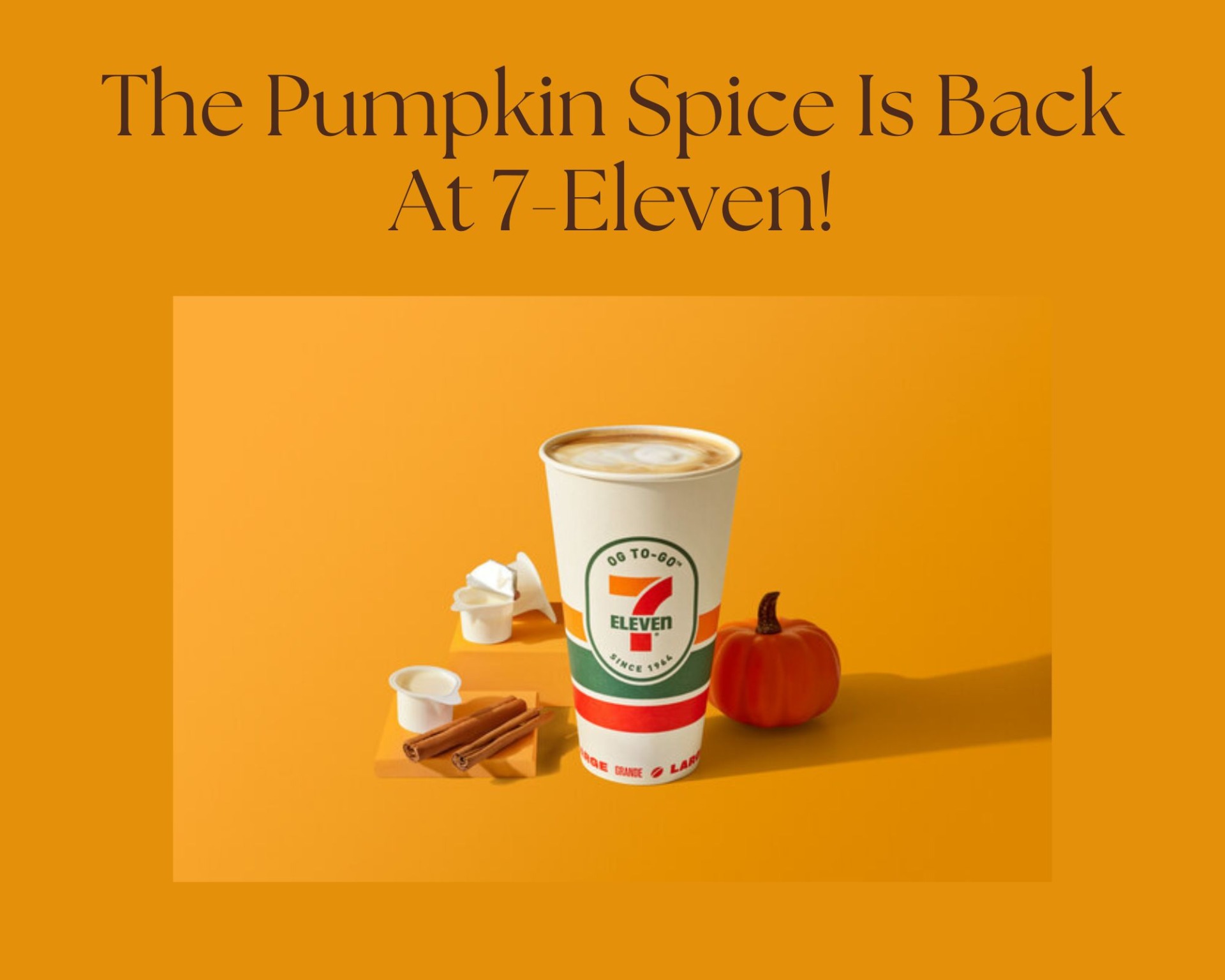 The First PSL Of The Season Is Out | Easy Radio Blog | Myrtle Beach, SC